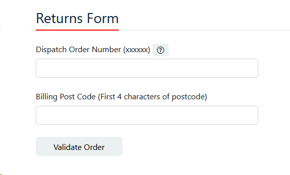 Vital Parts Returns Window Expansion
